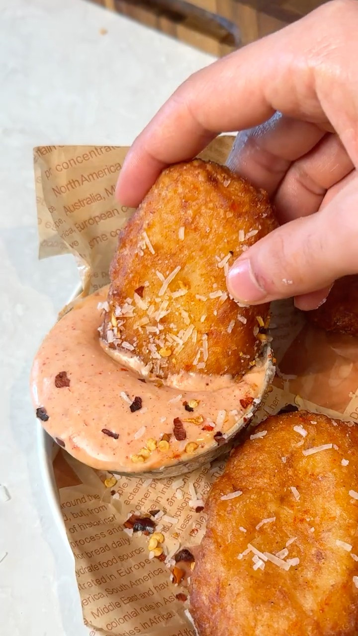 Crispy hash browns every time with this boil then grate trick