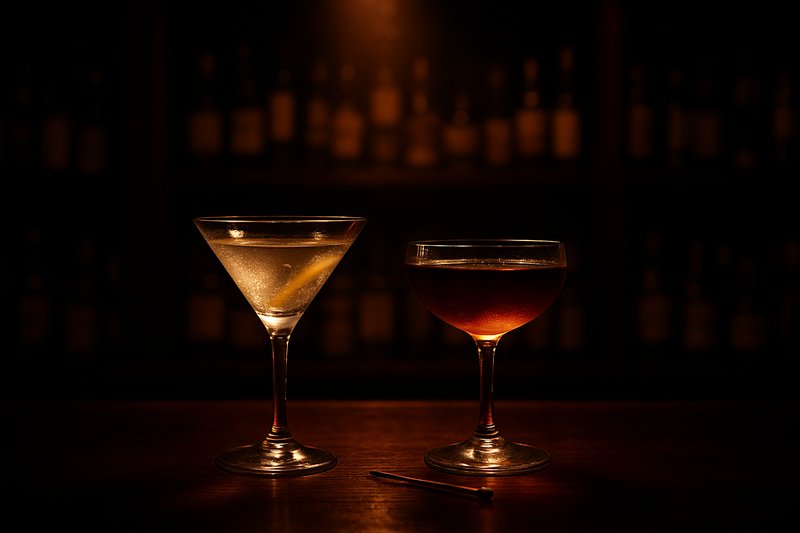When did the Manhattan become a boy martini?