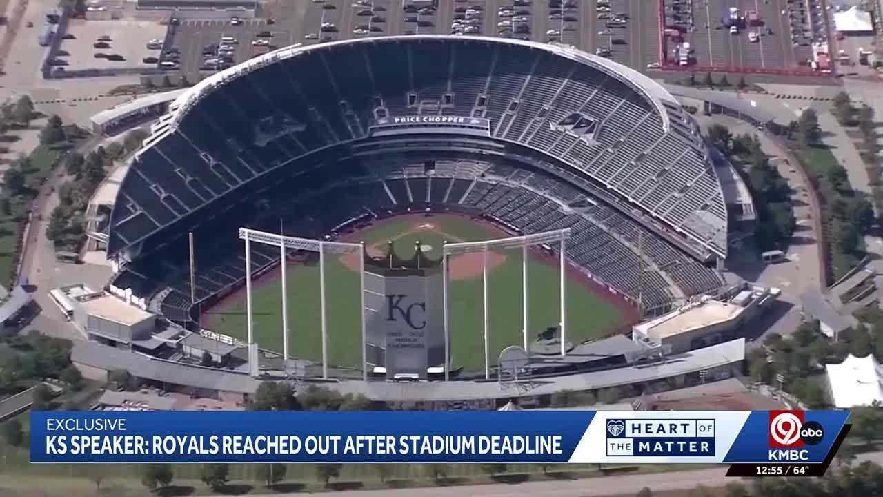 Kansas House speaker says Royals reached out after stadium deadline