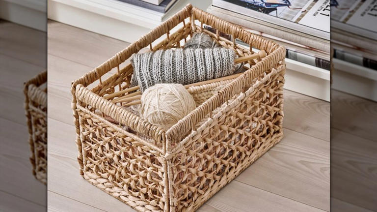 The 15 best IKEA baskets to beautify your blanket storage