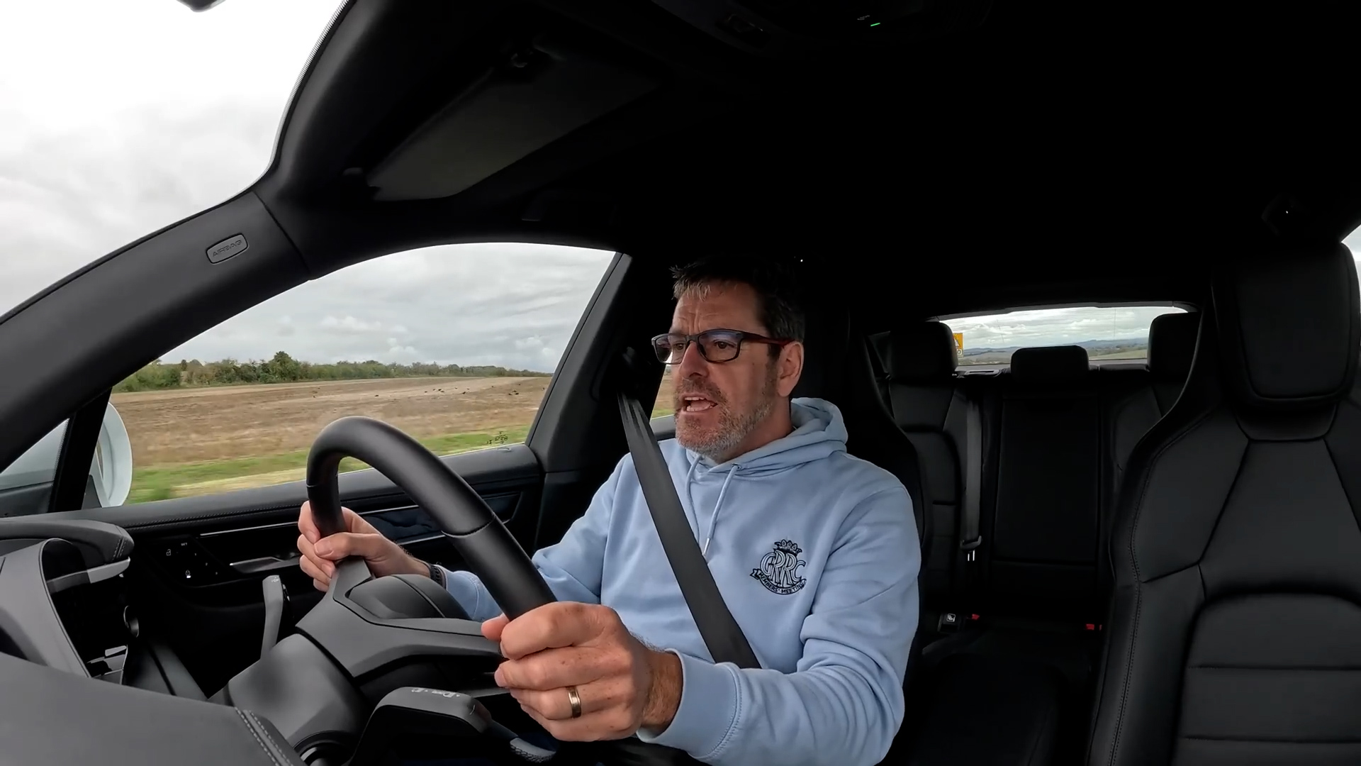 Driving the new Porsche Macan 4 EV on real public roads