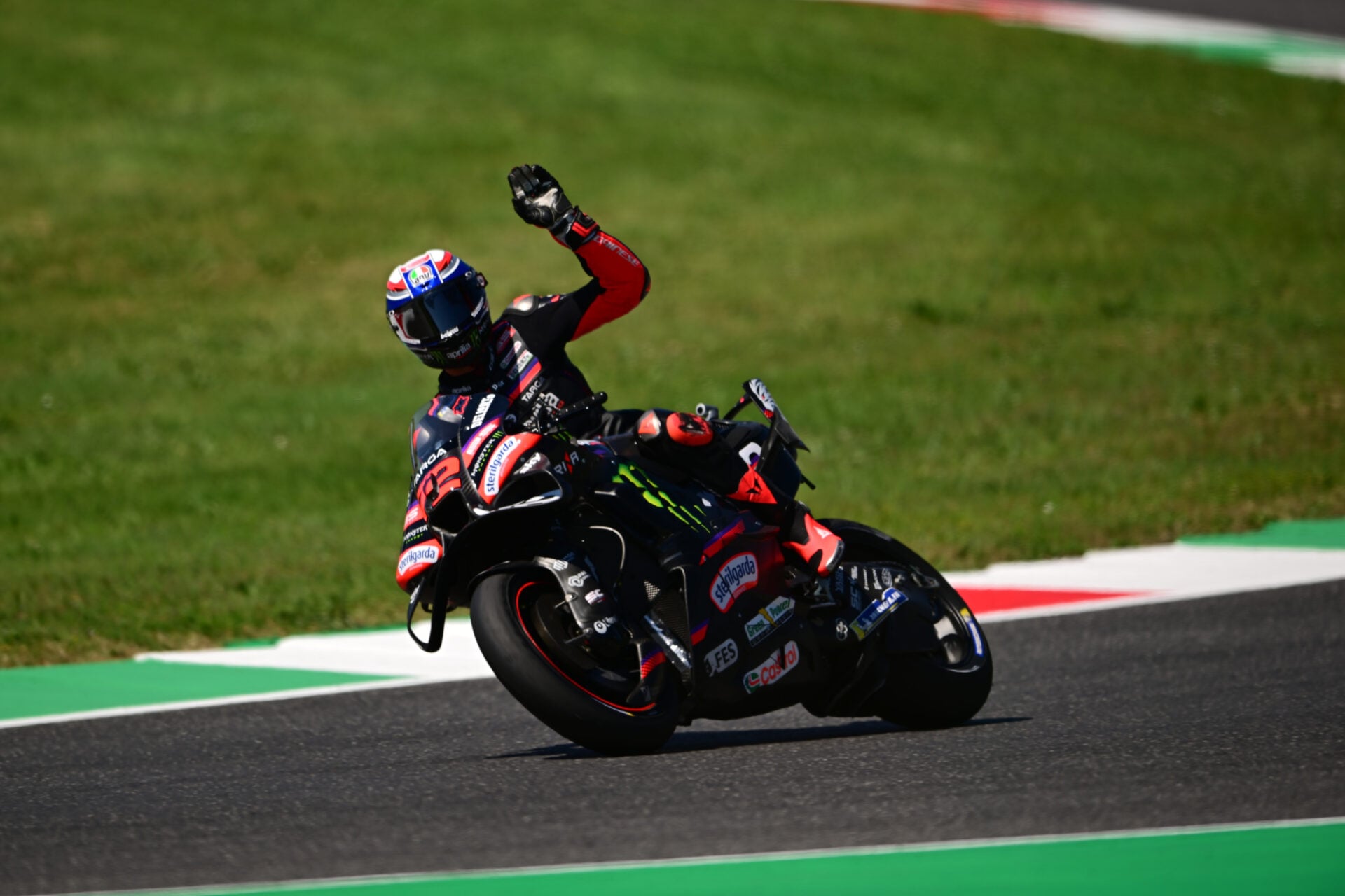 Aprilia taunted Ducati with bike sticker before Marco Bezzecchi won ...
