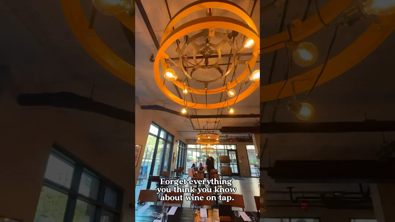 Forget everything you think you know about wine on tap