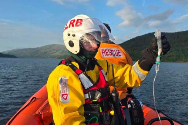 Rescue crew raced to 'life-threatening' emergency at remote Loch Lomond ...
