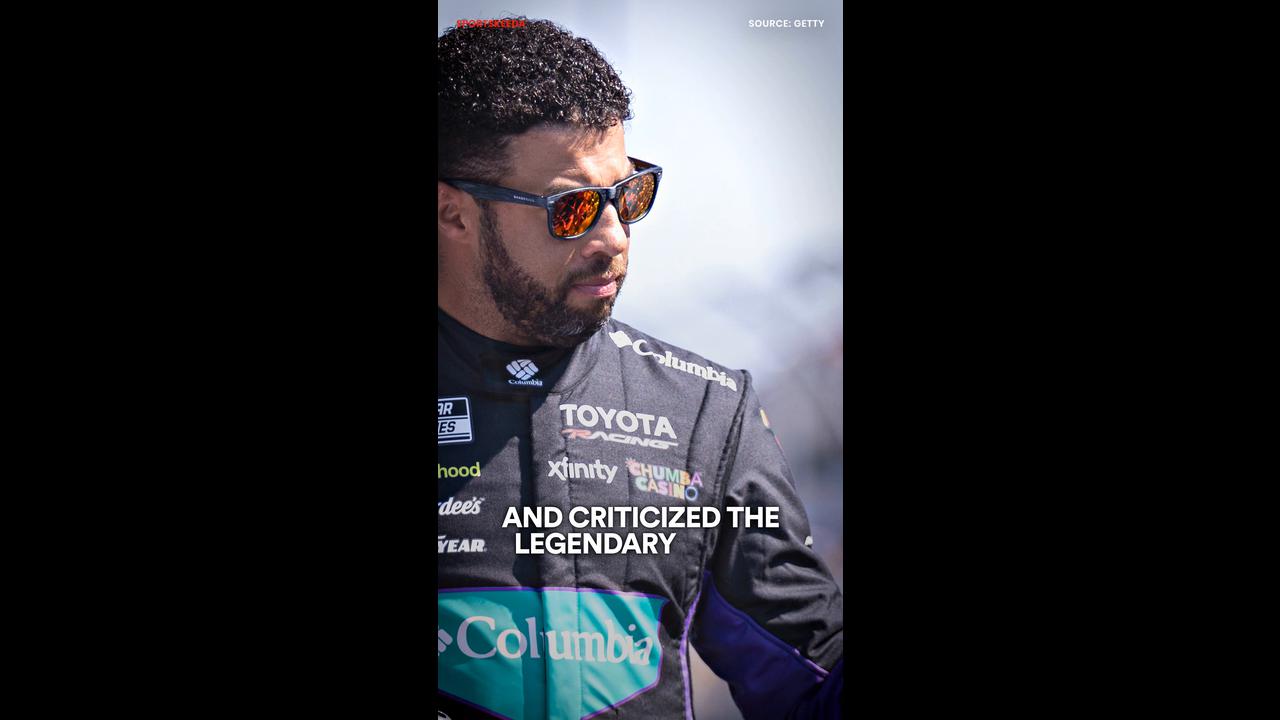 Bubba Wallace slammed Talladega Nights