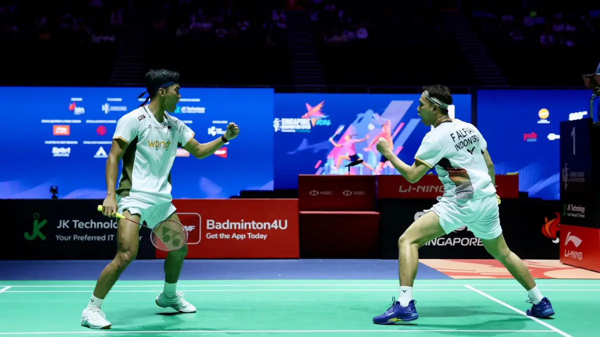 Hasil final Singapore Open 2026: Fajar/Fikri runner-up usai takluk dari ...