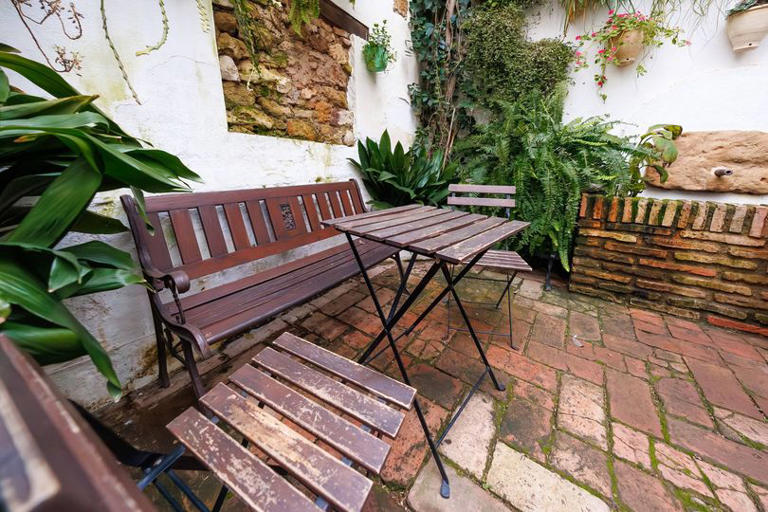 Clear moss from patio and garden furniture with 49p basic fridge staple