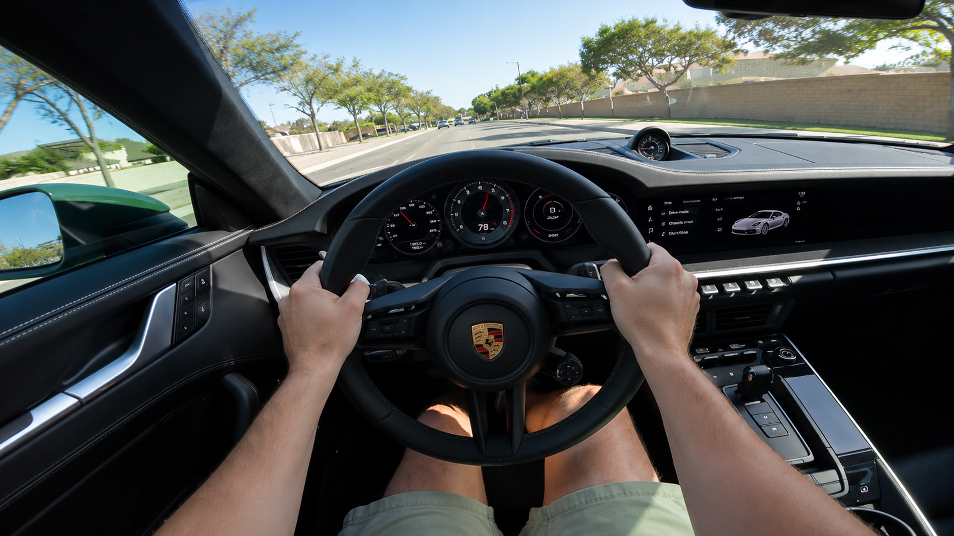 Porsche 992 Turbo S POV drive feels insanely quick