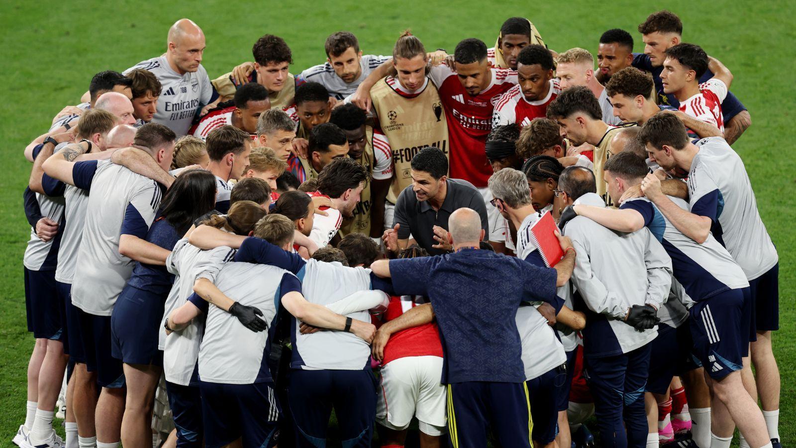 'If things go their way, Arsenal will be back here next year'