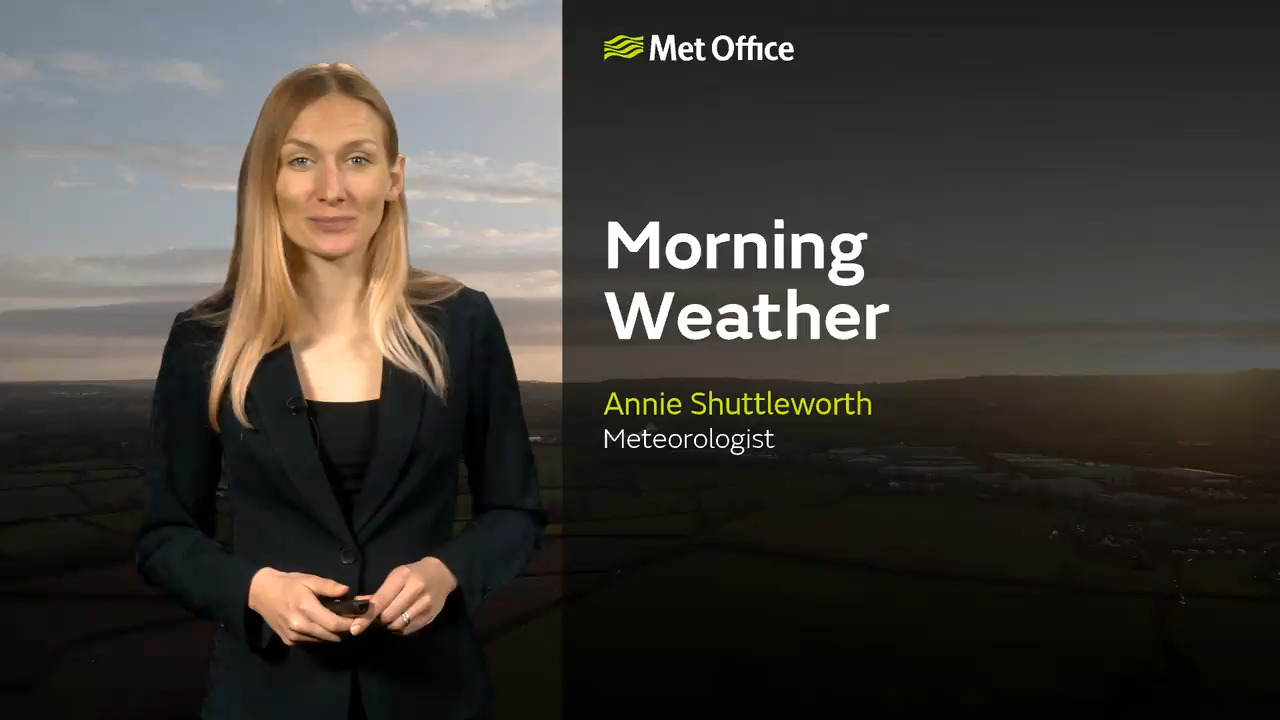 Met Office Saturday morning weather forecast 28/03/2026