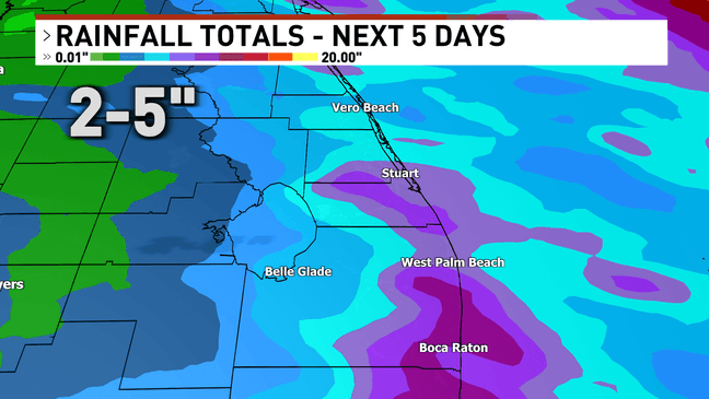 Heavy downpours could trigger localized flooding along South Florida's ...