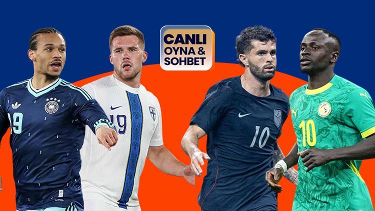 Dünya Kupası öncesi son hazırlıklar! İki maçın heyecanı canlı sohbet ...