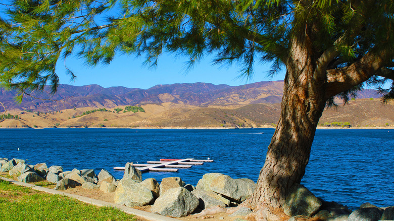 LA County's largest lake is a summer swimming haven with a fun ...