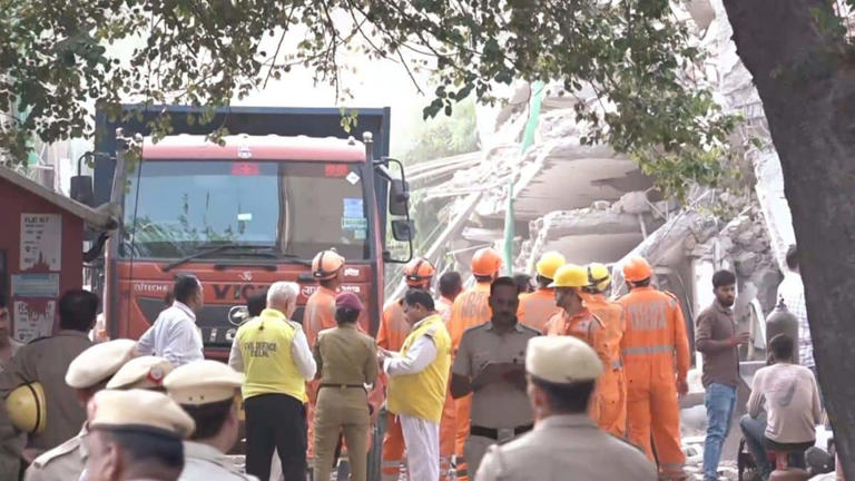'Fell like a pack of cards': Witnesses recount Saket building collapse ...