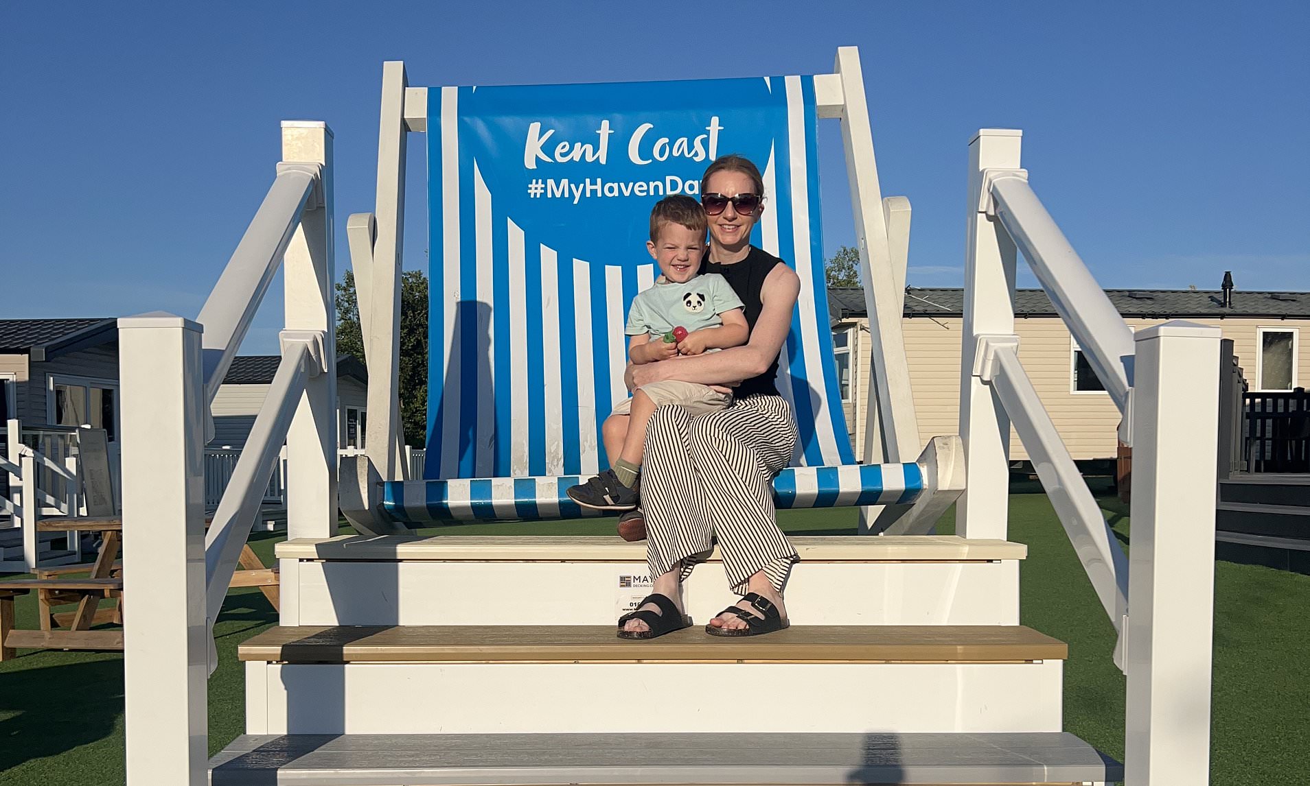 British mum reveals why caravan holidays are perfect for single parents