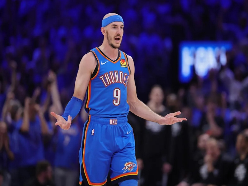 NBA Playoffs: Alex Caruso Fires Back After Thunders Game 7 Elimination ...