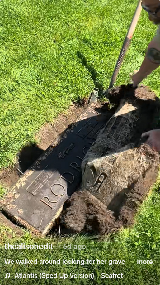 Family can't find grandma's grave—horror at what they discover buried