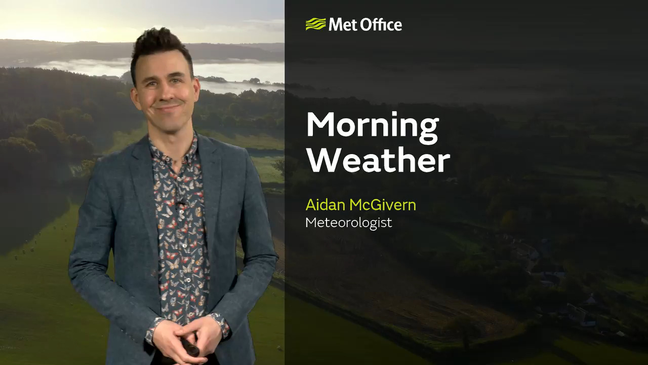 Met Office Saturday morning weather forecast 21/03/2026