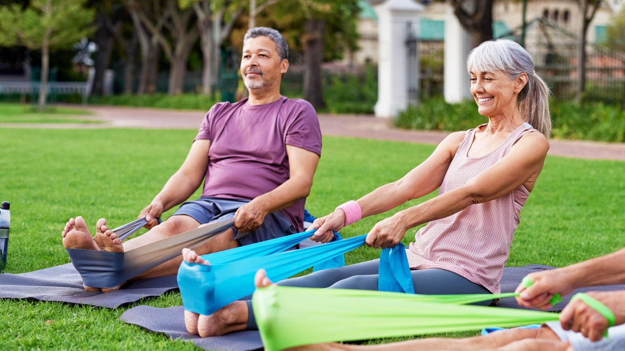 Over 60? Start doing these 4 resistance band exercises to protect your hips
