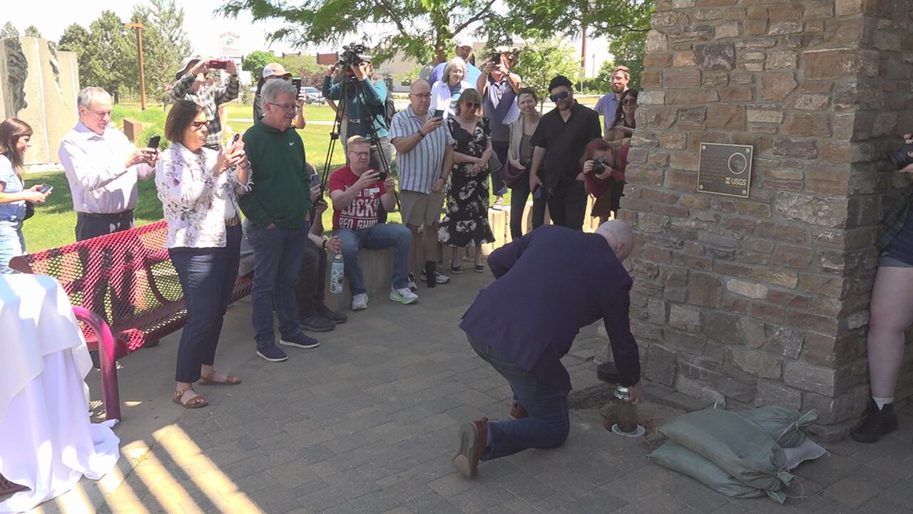Rapid City buries 2076 time capsule at Founders Park
