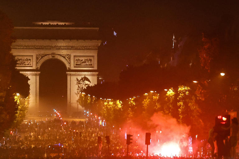 The night Paris plunged into chaos: Riots, death, mayhem grip city streets