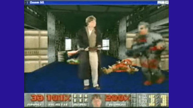 Bill Gates once starred in a bizarre Doom promo to push Windows 95 back ...