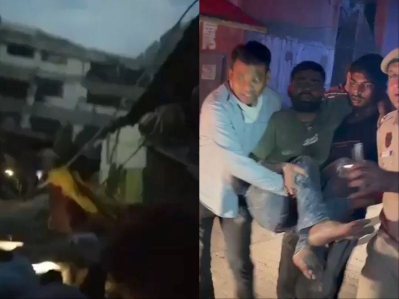 Delhi building collapse near Saket Metro: 12 rescued, two critically ...