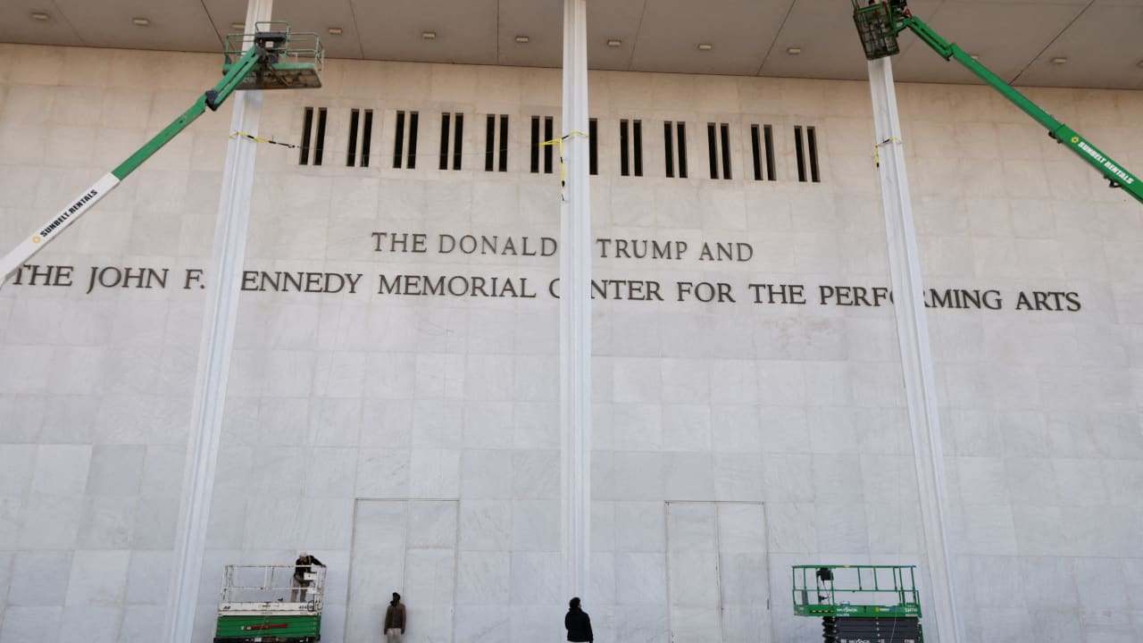 US judge orders Trump name removed from Kennedy Center, blocks closure ...