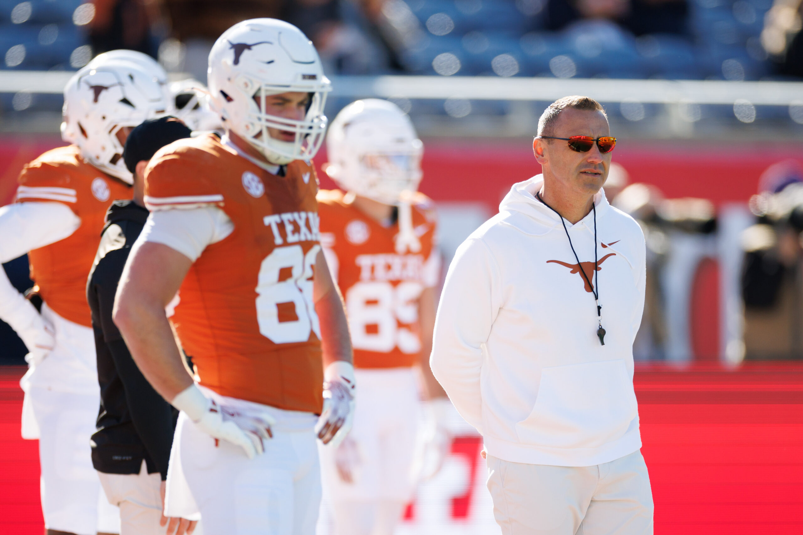 Texas HC Steve Sarkisian warns about obvious growing issue in college ...