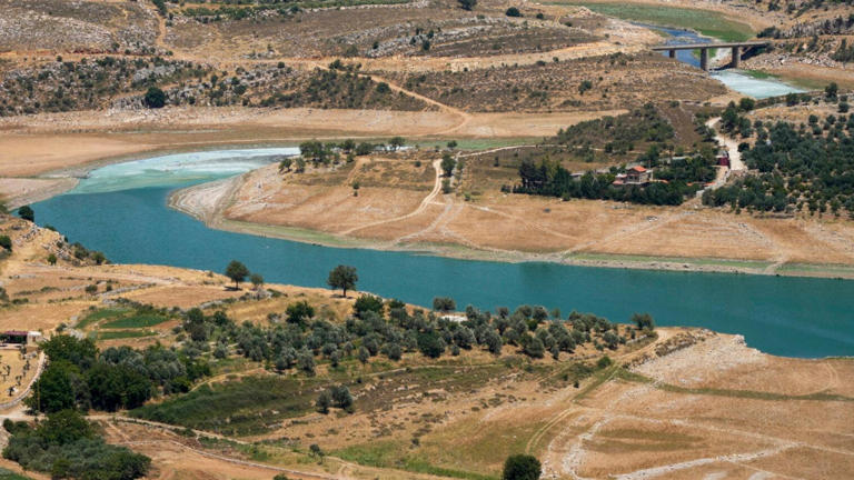 Il confine sul Fiume Litani (o Leonte) tra Israele e Libano, tra i più ...