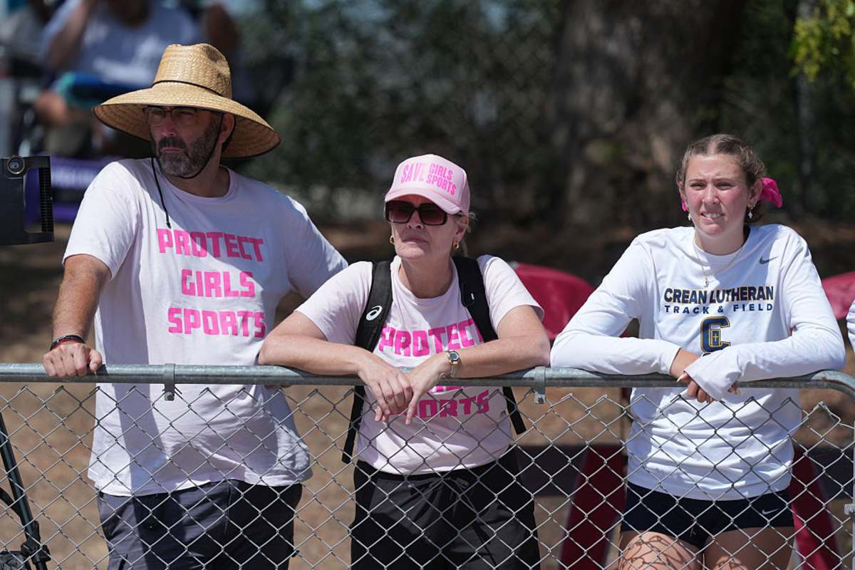 AB Hernandez wins California state track medal as 'Save Girls Sports ...