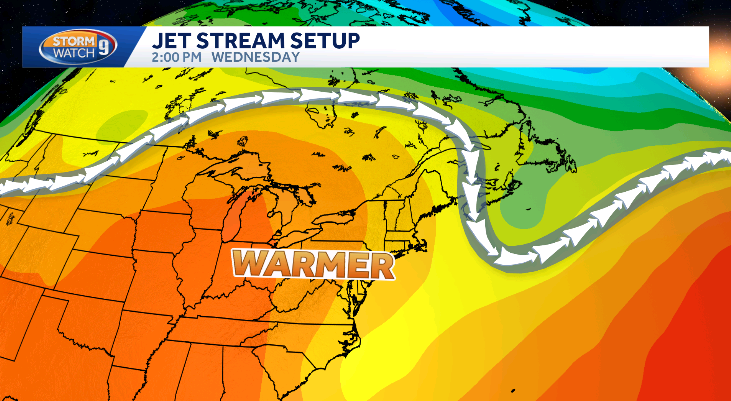 Showers for some on Sunday ahead of a warm up in New Hampshire this week