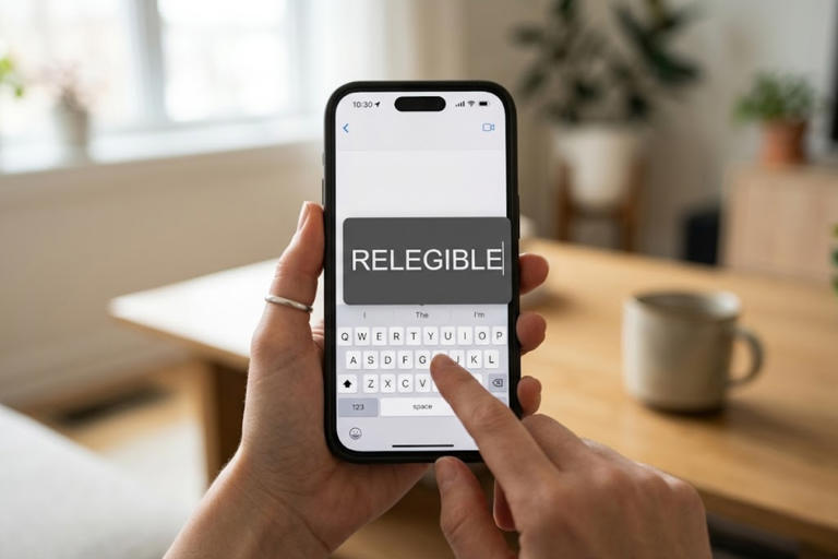 Cómo usar Hover Typing para hacer el texto más legible en iPhone