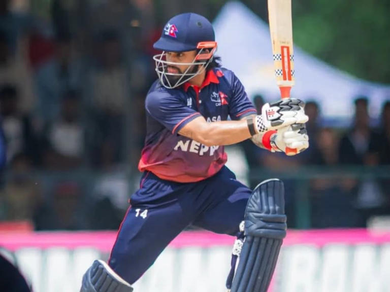 Kushal Bhurtel scripts history as Nepal shatter huge T20I world record