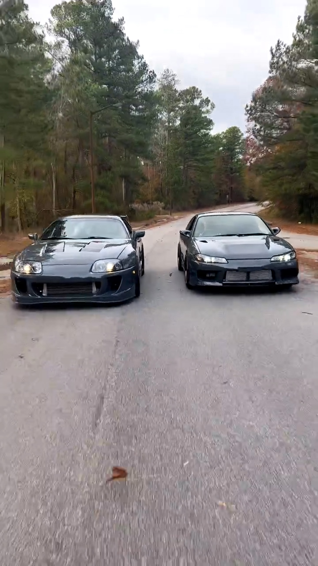 When two JDM icons meet on the same road