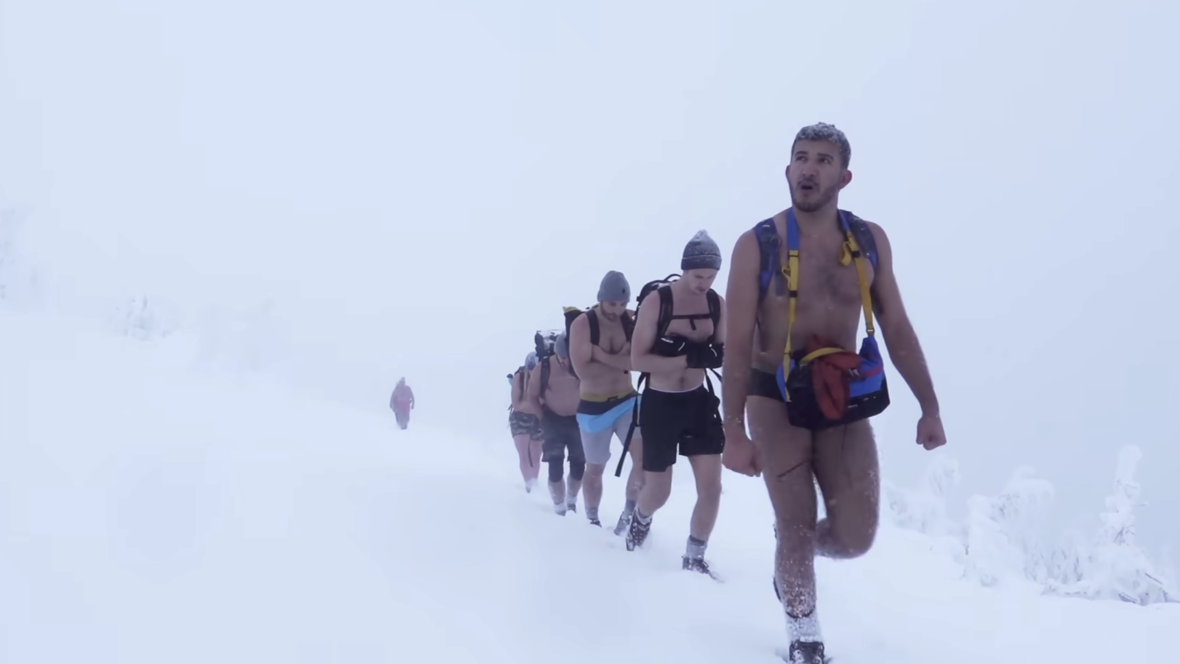 After jumping into ice water, we attempted a 5,800-foot climb - then ...