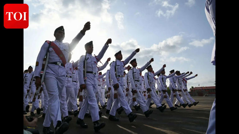 353 cadets cross the Antim Pag at NDA’s 150th passing out parade
