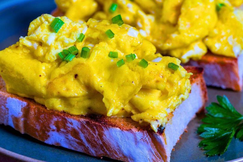 Scrambled eggs on toast taste better if you add one simple ingredient ...