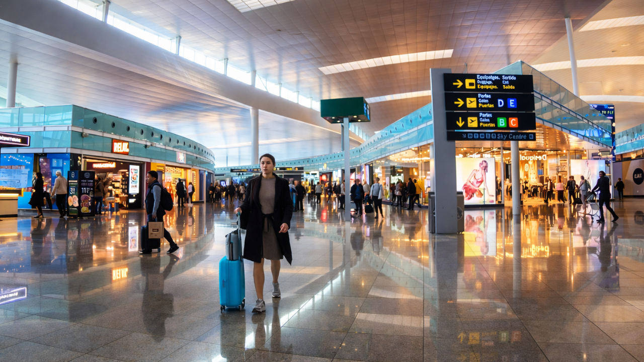 ¿Cómo es por dentro el aeropuerto de Barcelona-El Prat?