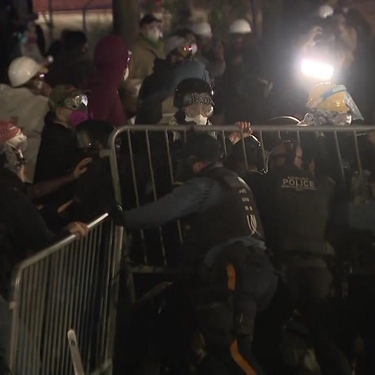 Protesters, NJ State Police clash outside Delaney Hall for 2nd night in ...