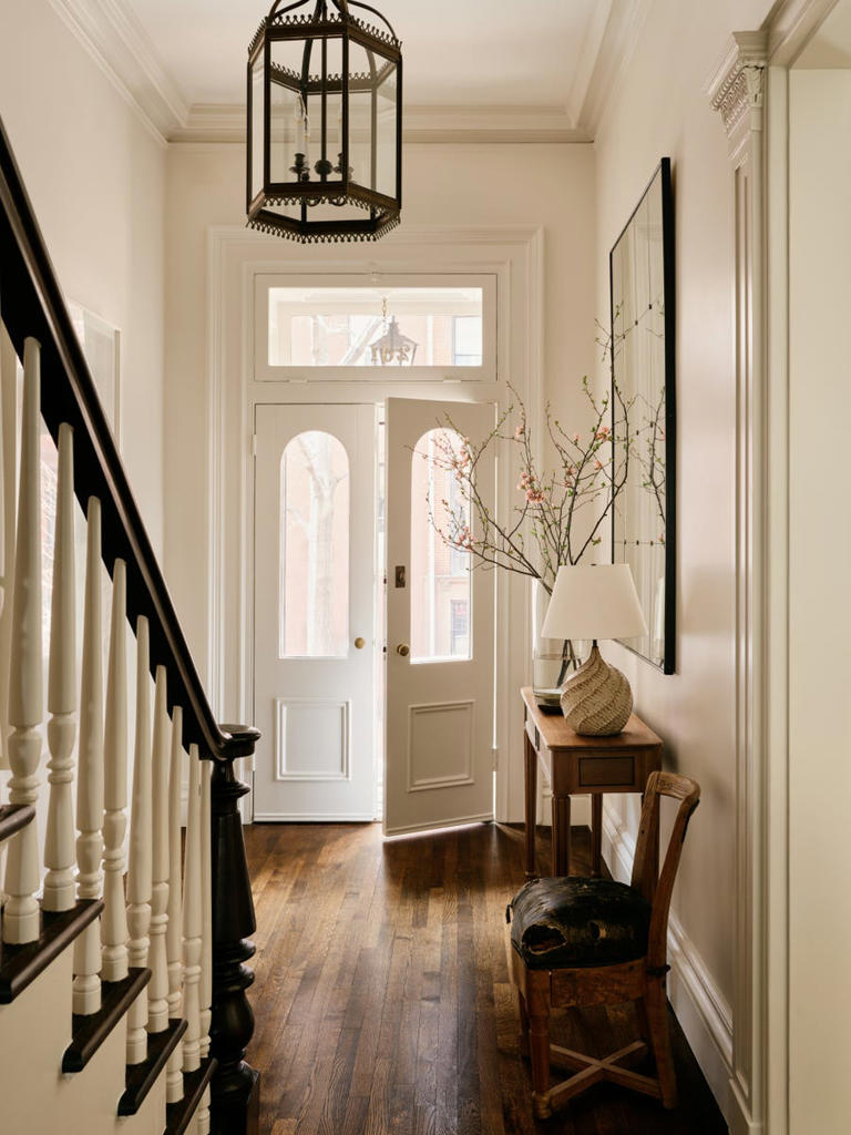 A Brooklyn brownstone, lovingly restored, whispers instead of shouts
