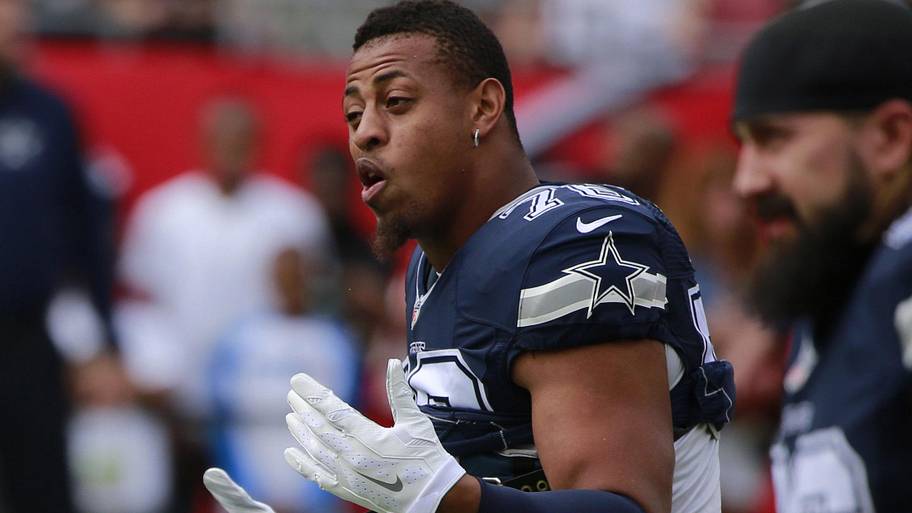 Disgraced Cowboys star Greg Hardy knocked out cold in latest embarrassment