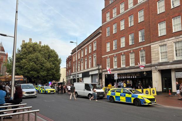 Section 34 order put in place in Reading after Arsenal's Champions ...