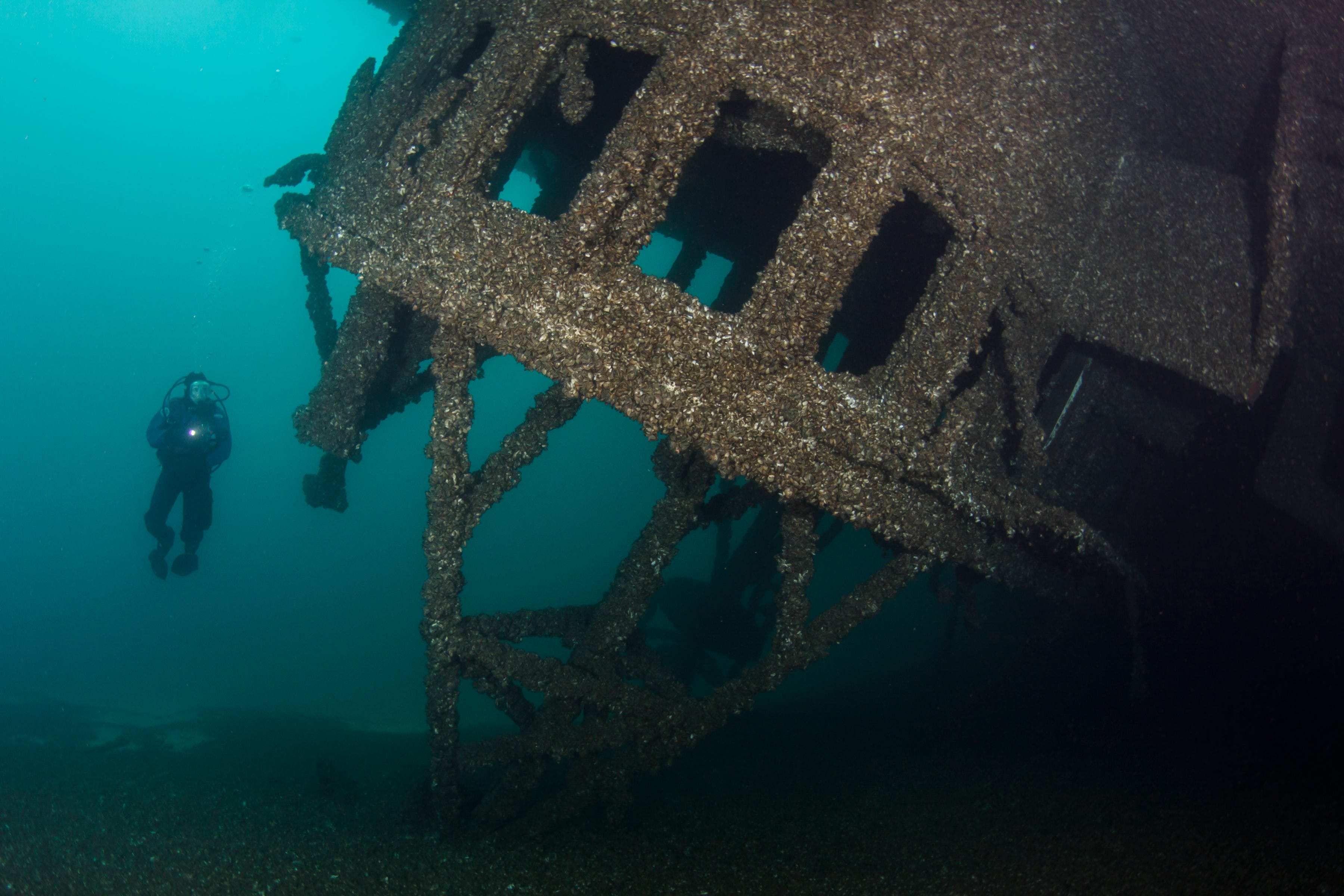 Diver dies at Lake Huron shipwreck