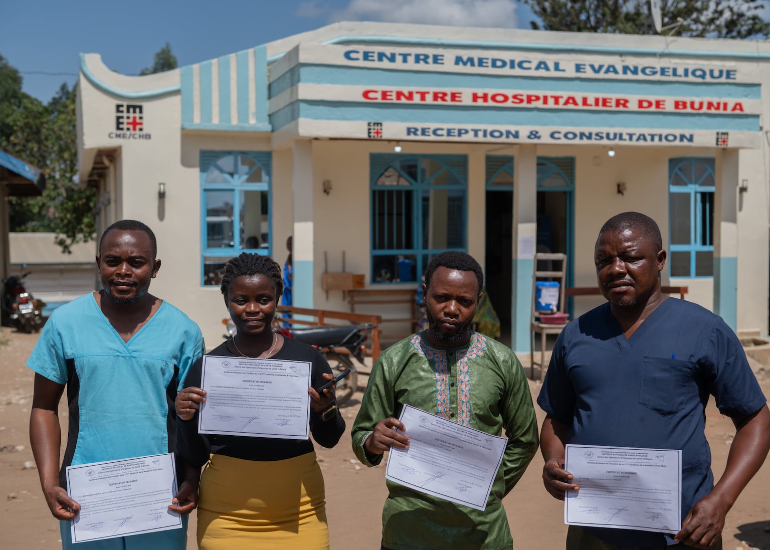 WHO chief hails five Ebola recoveries as new treatment centre opens