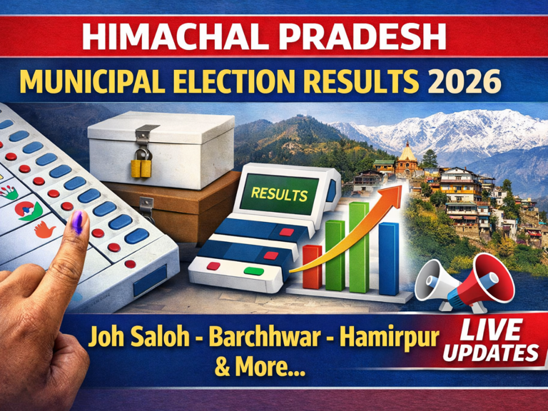Himachal Pradesh municipal election results 2026 latest live news: BDC ...