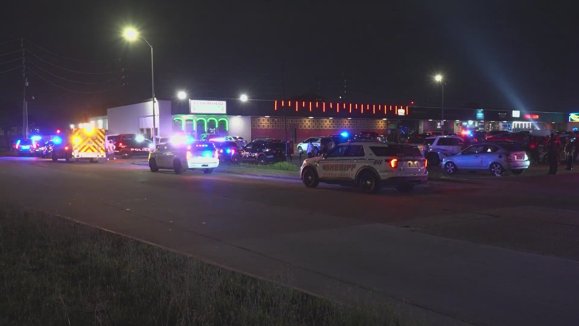 Gun fired while officers tried to break up massive crowd in north ...