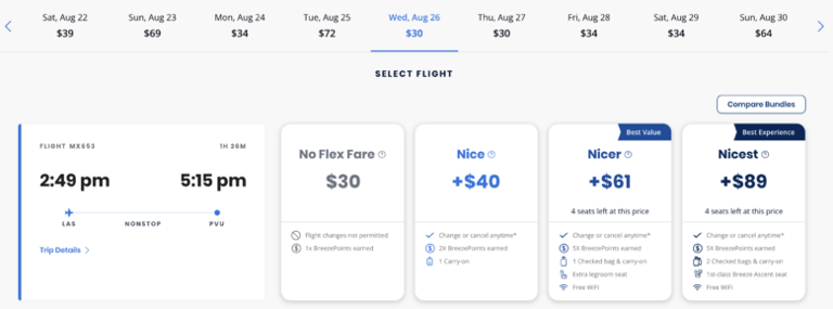 Breeze Airways sale: One-way flights from $30 [book by June 4]