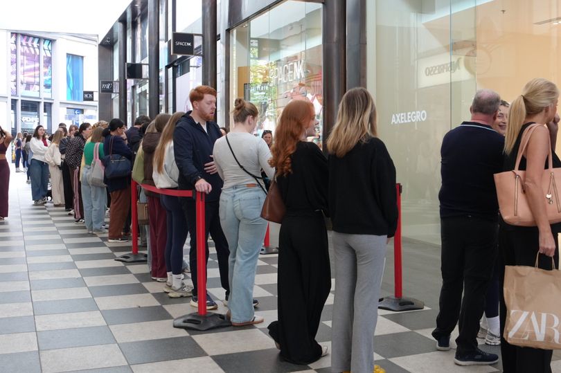 Liverpool brand opens its first shop with long queues