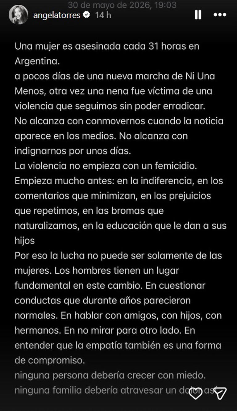 Las contundentes declaraciones de Tini Stoessel por los crímenes de ...